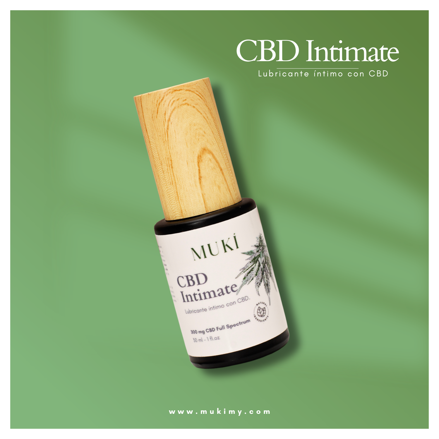 CBD Intimate: Lubricante íntimo con CBD. - Mukimy